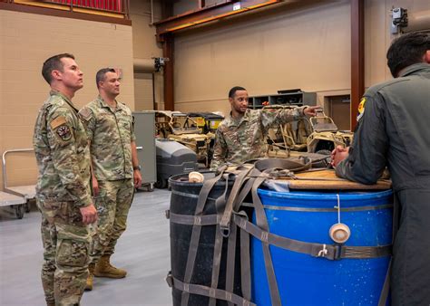 Base Leadership Visits 563rd Operations Support Squadron Davis