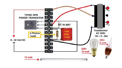 How To Make A Simple Dc To Ac Inverter Easy Low Power Conversion Circuit Youtube