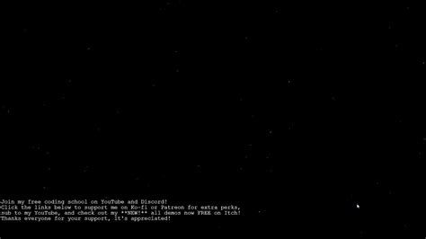 Coding Challenges Game Dev Space Game Kickstarter C Opengl