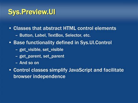Ppt The Microsoft Ajax Library Powerpoint Presentation Free Download