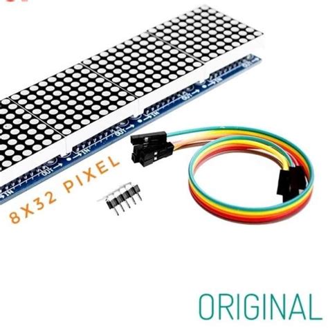 Jual 4 X Max7219 Dot Matrix Module 4in1 Display For Arduino Shopee