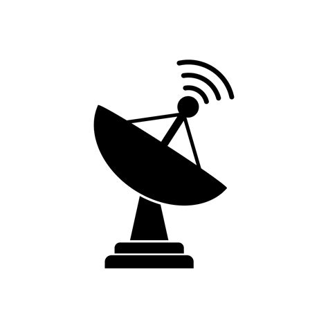 Satellite Dish Icon 13633832 Vector Art At Vecteezy