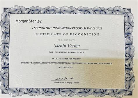 Sachin Verma On Linkedin Innovation Winner Automation