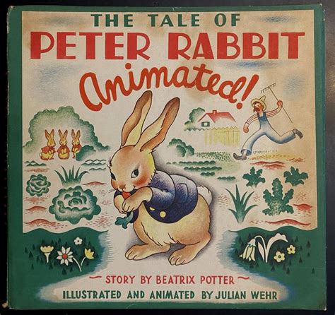 Tale Of Peter Rabbit Animated 1943 Beatrix Potter Julian Wehr Illus
