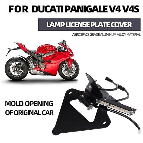 Motorcycle Rear License Plate Bracket Tail Brake Turn Signals