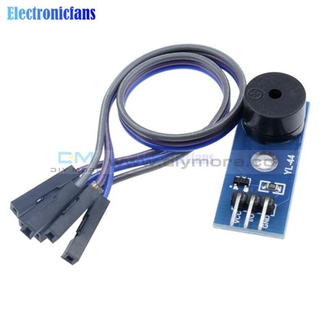 1pcs passive buzzer beep smart car with cable module alarm sensor for diymore