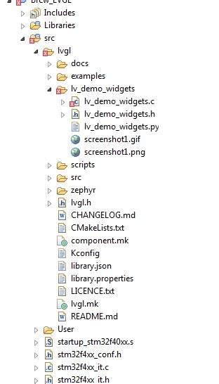 Demo Widget Problem How To LVGL Forum