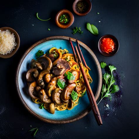 Mushroom Stir Fry Recipe Cookaifood
