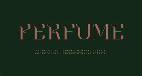 아름 다운 우아한 알파벳 세리프 글꼴 로고 타입 초대장 또는 디자인에 완벽 한 클래식 레터링 서로 다른 문자와 숫자의 두 세트를 포함 하 여 세트 벡터 일러스트 레이 션