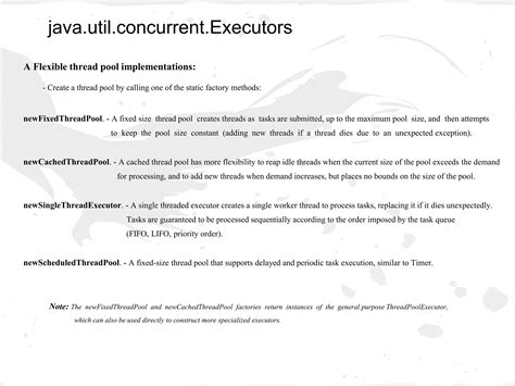 Java Concurrency Thread Pools Pptx