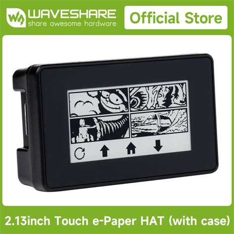 Waveshare V4 213inch Touch E Paper E Ink Display For Raspberry Pi Zero