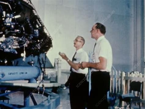 Engineers Examine Remains Of Apollo Command Module Stock Video Clip K