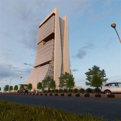 Proposed Architectural Conceptual Design For Sambhajinagar Municipal