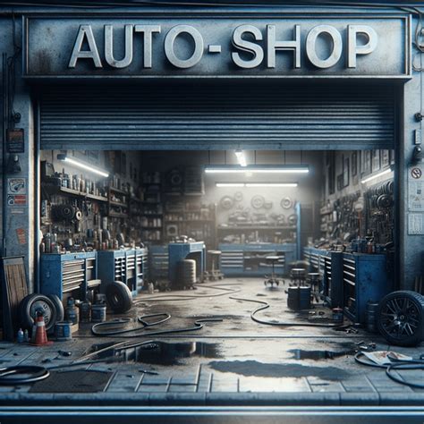 1 Thousand Car Repair Shop Store Front Royalty Free Images Stock