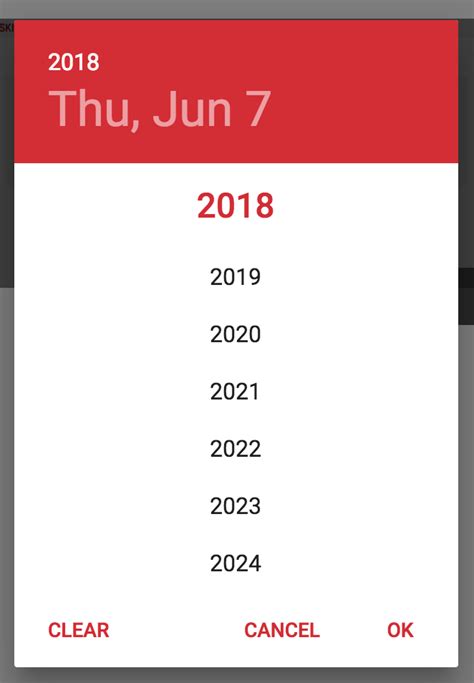 Datepicker Autosets Value To Mindate If Value Is Null Autook Is True