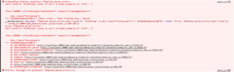 Angular Cant Bind To Formgroup Since It Isnt A Known Property Of Form Stack Overflow