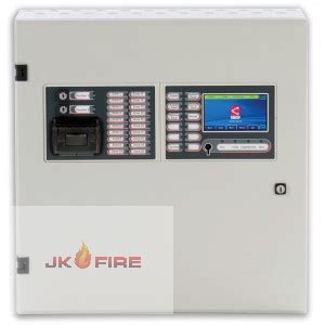 C Tec ZFP Standard Loop Touchscreen Panel With Zonal LEDs Printer Keyswitches JK Fire