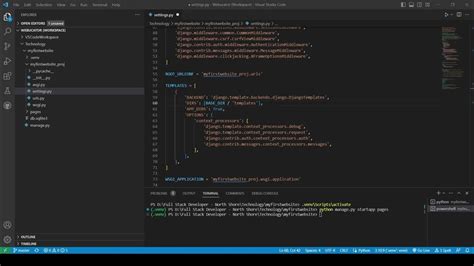 Basic Django Page Leveraging Template Inheritance Section 1 Youtube