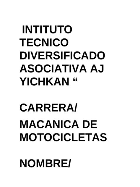 Intituto Tecnico Pdf