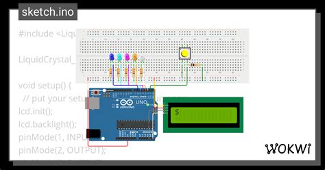 NAYSAGAVRILA A WIKWOK Lcd Wokwi ESP32 STM32 Arduino Simulator