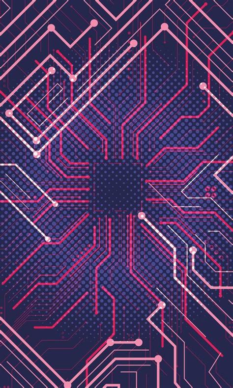 Abstract Circuit Board Technology Wallpaper 50561328 Vector Art At Vecteezy