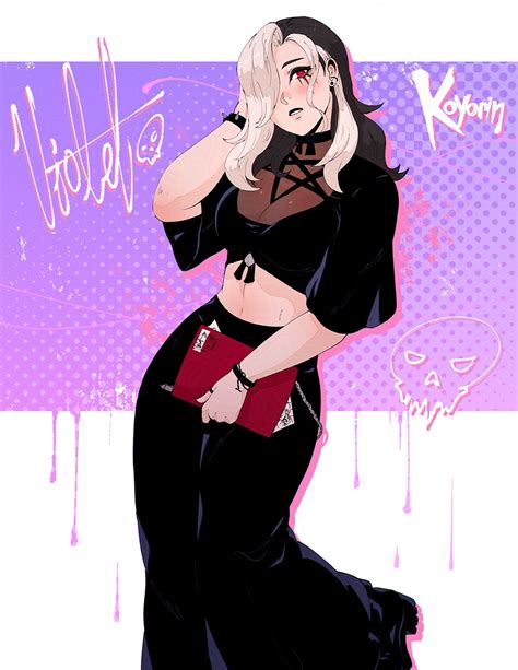 Violet Original Drawn By Koyorin Danbooru