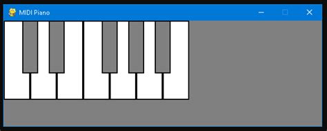 GitHub RybenHill PianoKeyboard A Very Simple MIDI Piano Keyboard Made In PyGame