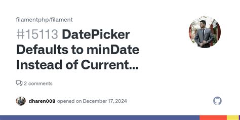 datepicker defaults to mindate instead of current month when opening