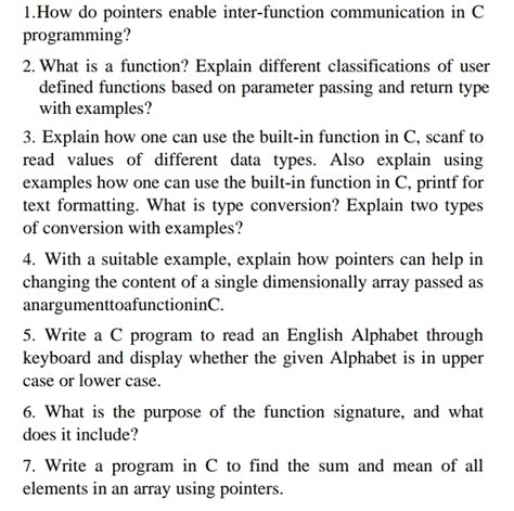1how Do Pointers Enable Inter Function Communication In C Programming 2
