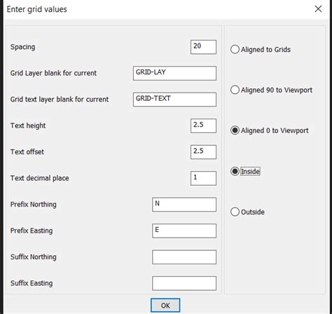 Grid Northing And Easting For Layout Autodesk Community