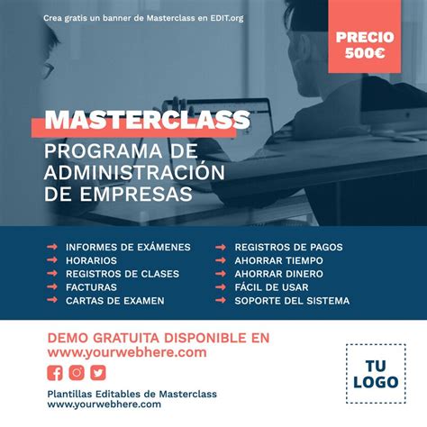 Plantillas De Masterclass Para Anunciar Tus Cursos