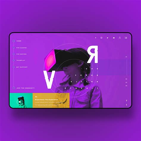 VR Ui Design Concept On Behance VR Ui Design Concept On Behance