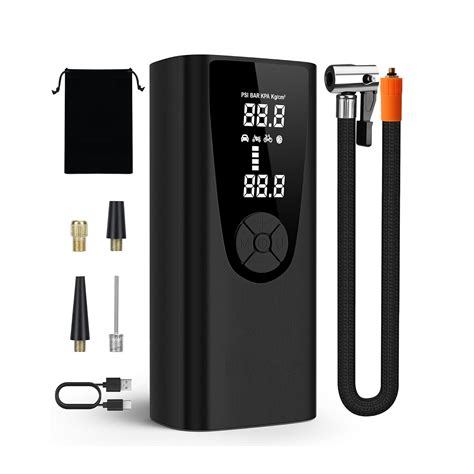 20000 Mah Wireless Electric Air Pump Prilotte Tire Inflator And Air Compressor Touch Of Modern