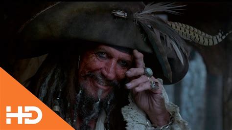 Джек Воробей говорит с отцом об источнике молодости Пираты Карибского моря На странных берегах