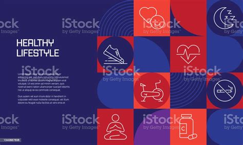 라인 아이콘과 건강한 생활 관련 디자인 간단한 윤곽선 기호 아이콘입니다 웰빙에 대한 스톡 벡터 아트 및 기타 이미지 웰빙 벡터 아이콘 Istock