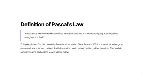 Solution Pascals Law Solved Examples Studypool