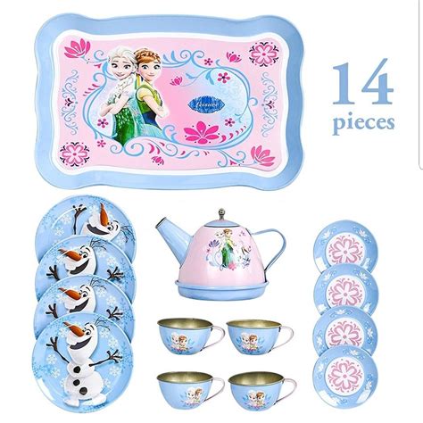 Детски сервиз Метален Замръзналото кралство Emag Bg