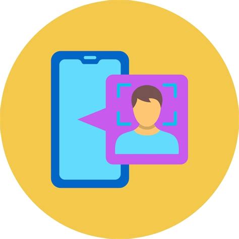 Premium Vector Face Scan Icon