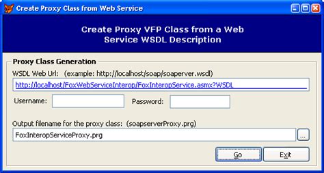 Using Visual Foxpro To Call Net Web Services For Data Access