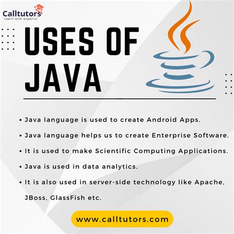 Uses Of Java Rjavaprogramming