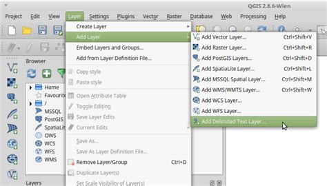 Upload Excel Latitude Longitude In Qgis As Spatial Layer