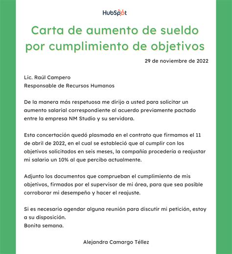 Modelo De Carta De Solicitud De Aumento De Sueldo En Word Para Hot