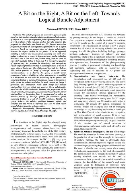 PDF A Bit On The Right A Bit On The Left Towards Logical Bundle Adjustment
