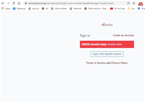 Error Invalid State Invalid State With Keycloak · Issue 359 · Oidc