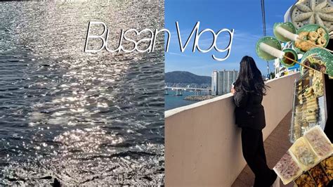 Vlog 부산여행 브이로그💙 1박2일 뚜벅이 여행 환상적 날씨 속 영도흰여울마을🌊 무계획 속 깡통시장태종대해운대에 광안리까지 정복 ️‍🔥 Youtube