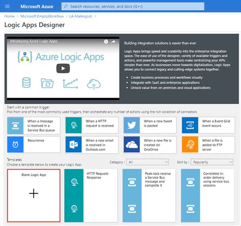 A Step By Step Guide To Build Your First Azure Logic App