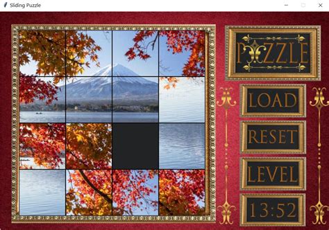 Github Amirmh24sliding Puzzle The Python Sliding Puzzle Game Is A Classic Tile Sliding