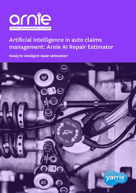 Artificial Intelligence In Auto Claims Management Arnie Ai Repair