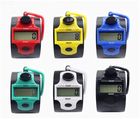 5 Digit Number Tally Counter Clicker Lcd Display Handheld Manual Counter Training Aids Portable