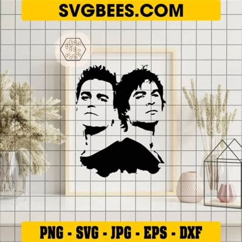 Vampire Diaries Svg Damon Salvatore Files Svgbees